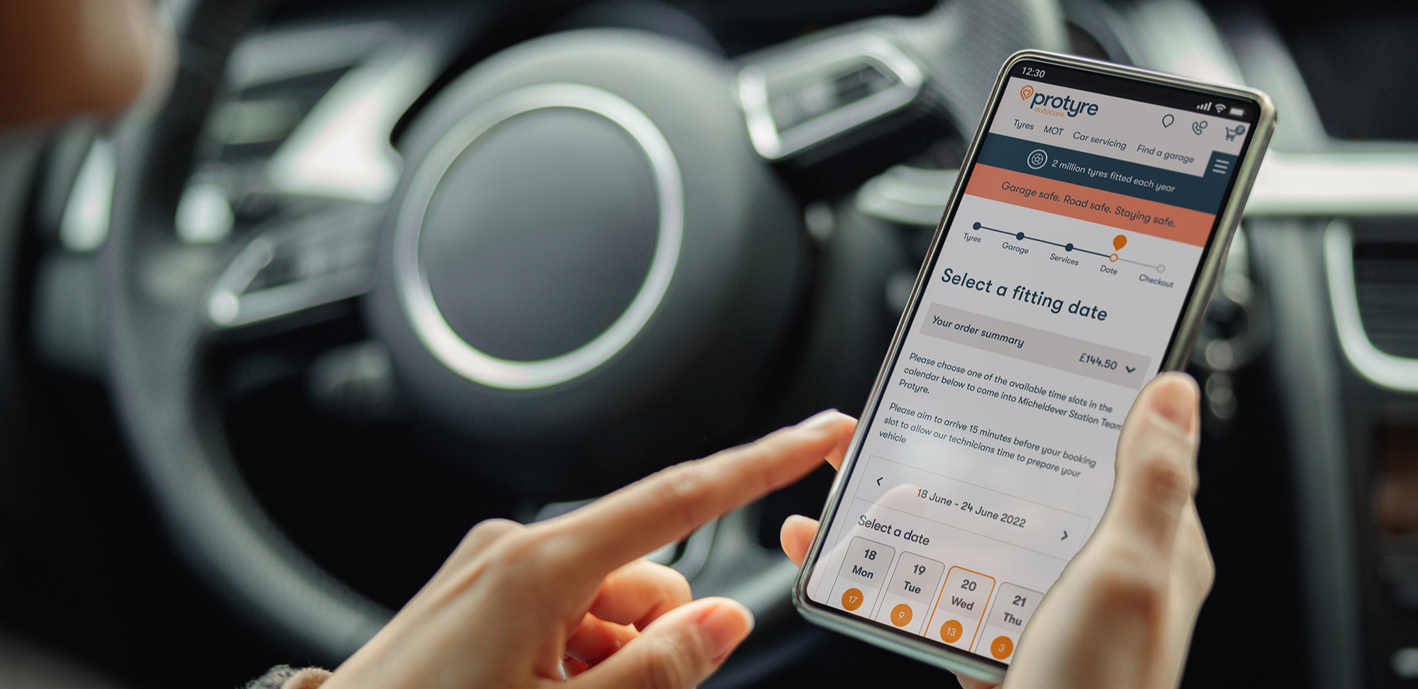 Delivering a customer-centric online booking and buying experience for Protyre
